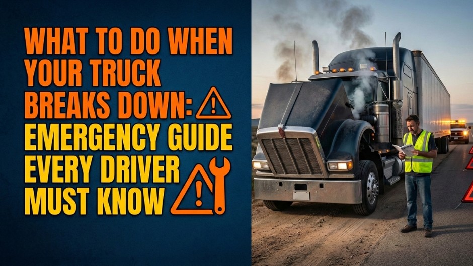 Reliable 24/7 Truck Repair Services & Roadside Assistance